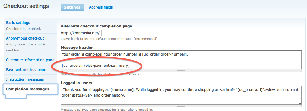 Ubercart Invoice Payment Form | Drupal.org